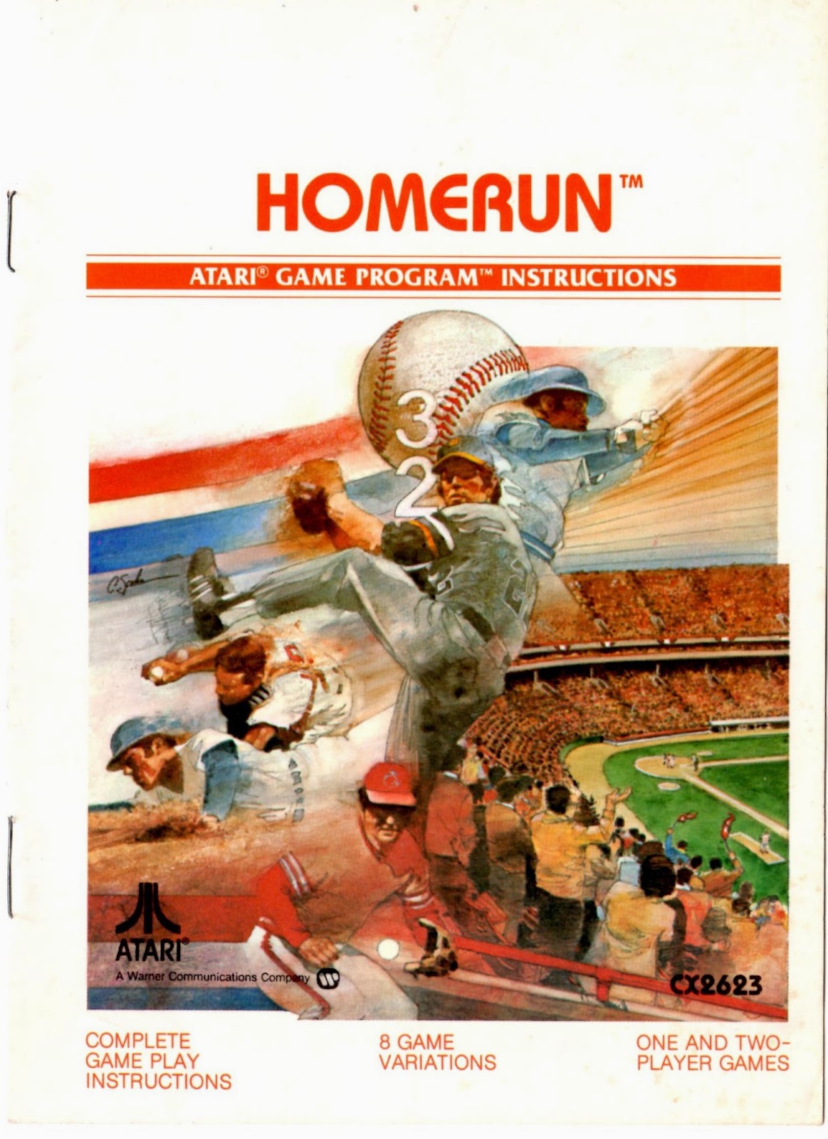 Electronic Baseball : Atari 2600 - Home Run