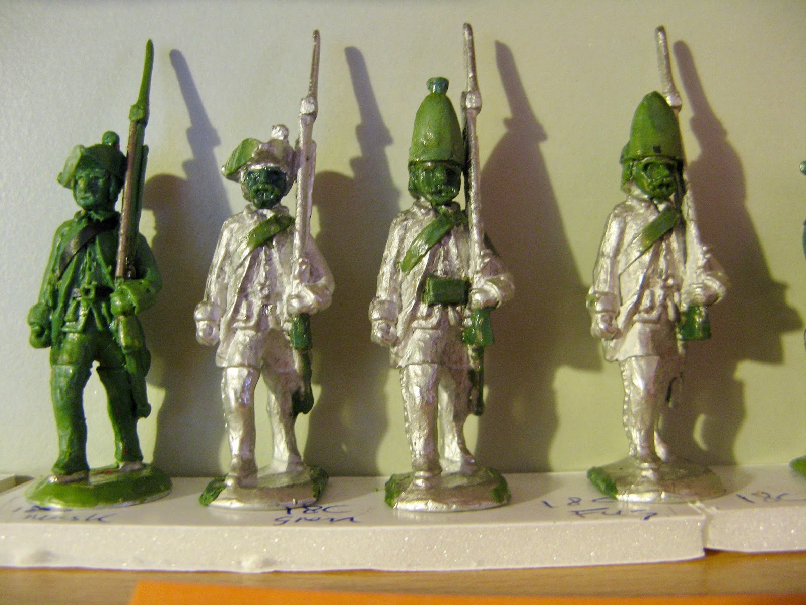 The Kingdom of Wittenberg: progress with 40mm home-cast figures ...(2)