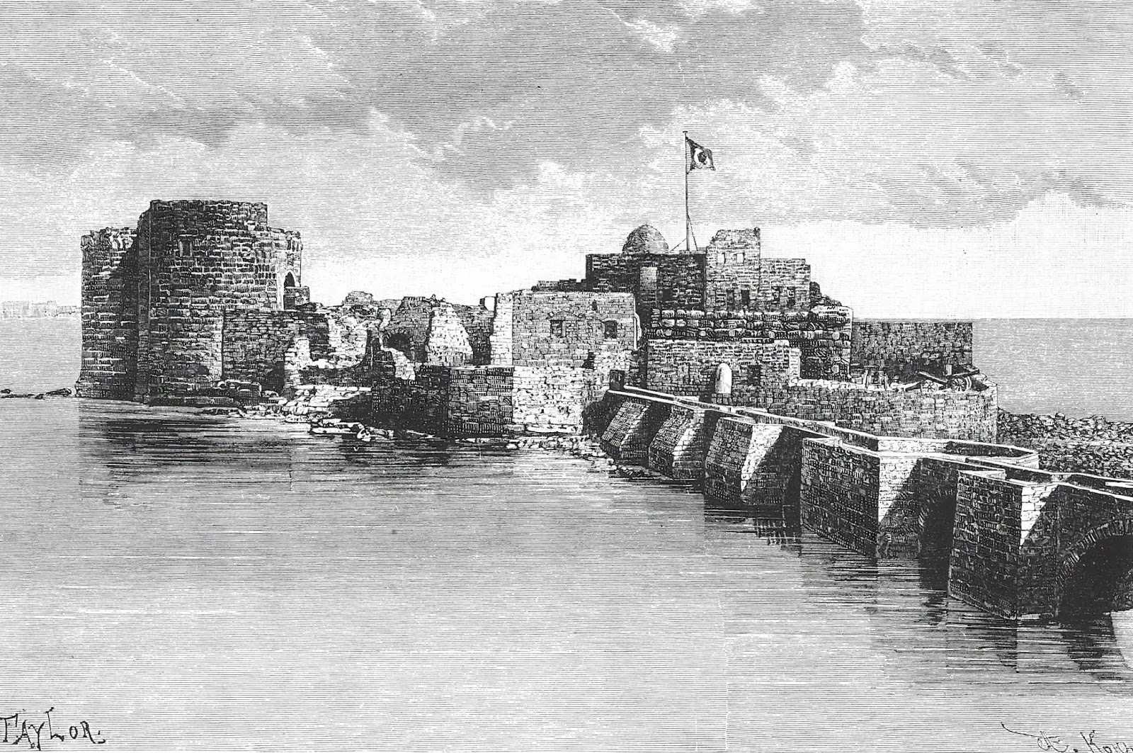 Hidden Architecture: Archaeology of Superposition: Sidon’s Sea Castle