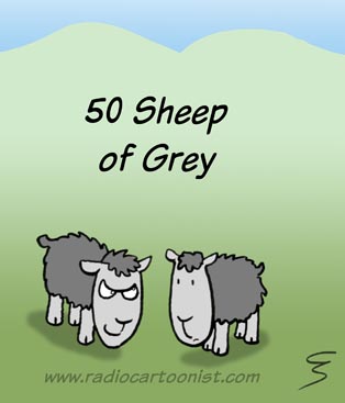Radio Cartoonist: 50 Sheep of Grey