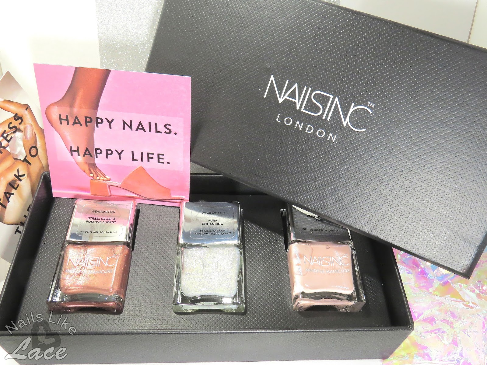 NailsLikeLace: Nails Inc.: The Mindful Manicure - Collection Swatches