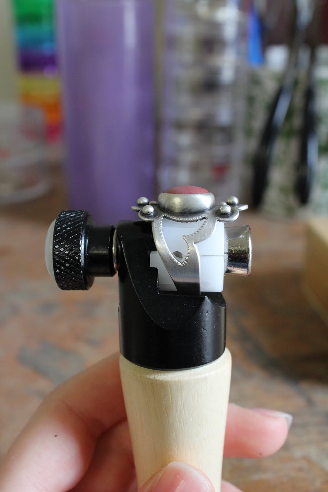 Gems in my Pocket: The Ring Setter's Clamp...