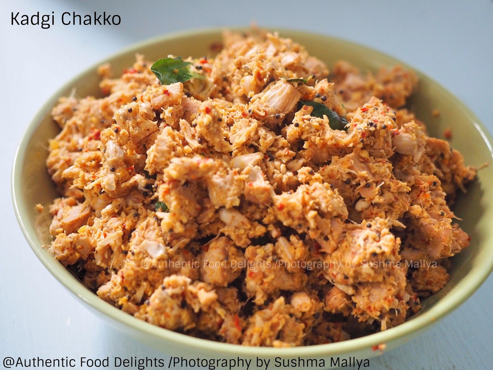 Authentic Food Delights: Kadgi chakko
