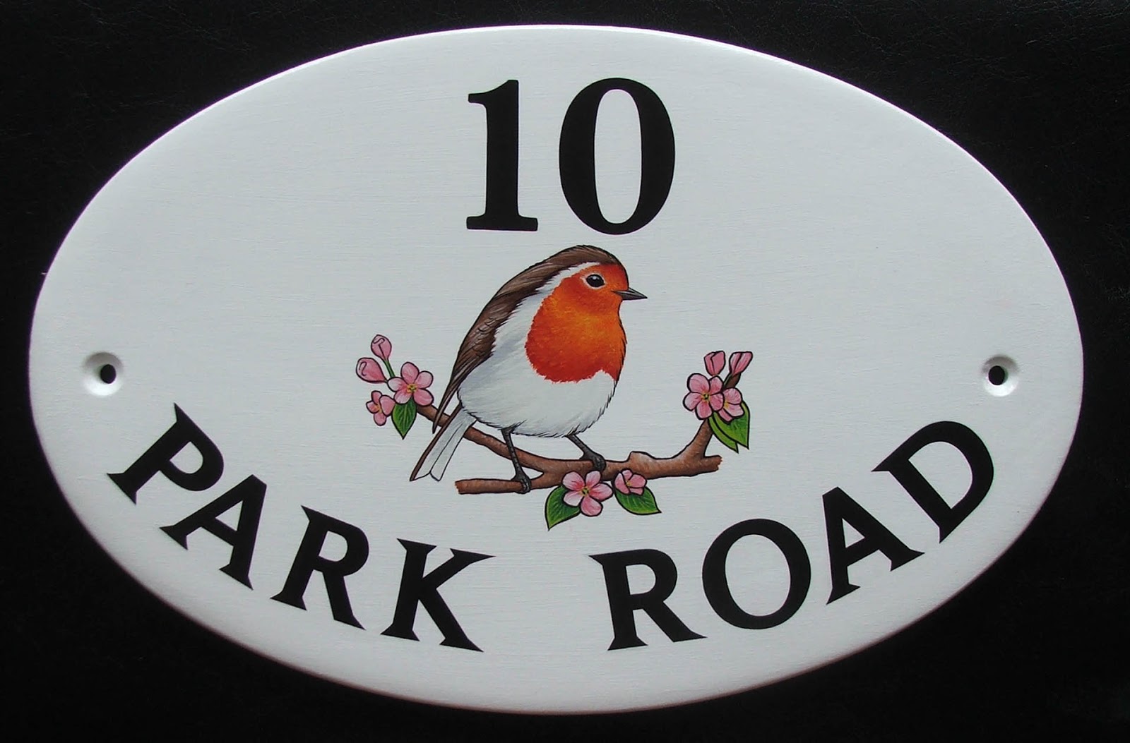 Hand Painted House Signs by Ceramic Art: Hand Painted Ceramic House ...