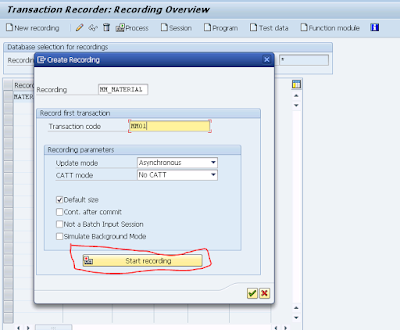 Uploading the Master records(MM01) to SAP System using Call Transaction ...