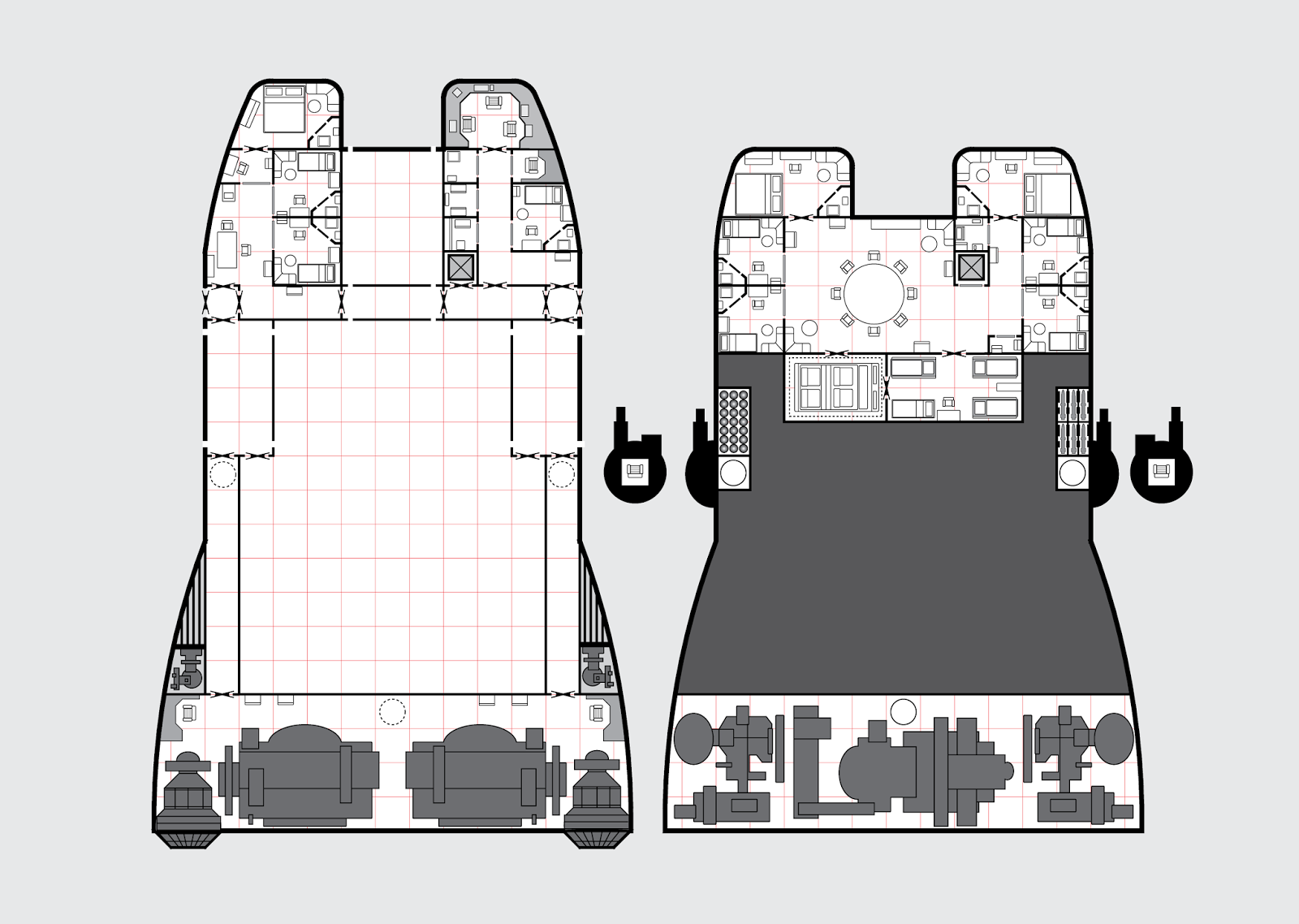 1000+ images about Deckplans - Starship on Pinterest | Deck plans, Star ...