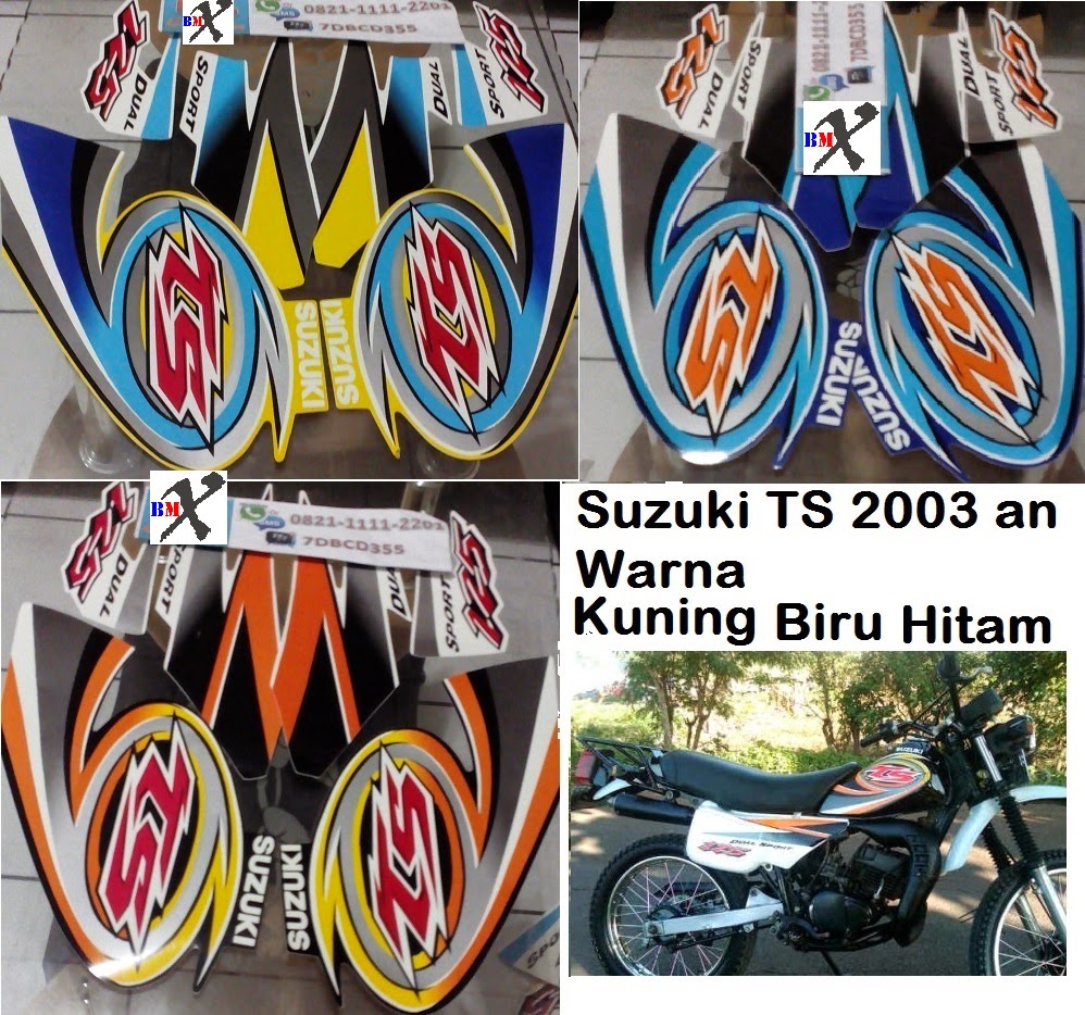 BMX: Sticker, Striping, Decal Motocross, Trail