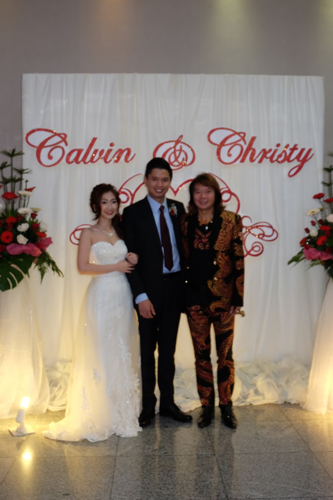 Kee Hua Chee Live!: CALVIN CHEE AND CHRISTY WONG MARRIED IN A LOVELY CEREMONY AT PREMIERE HOTEL ...