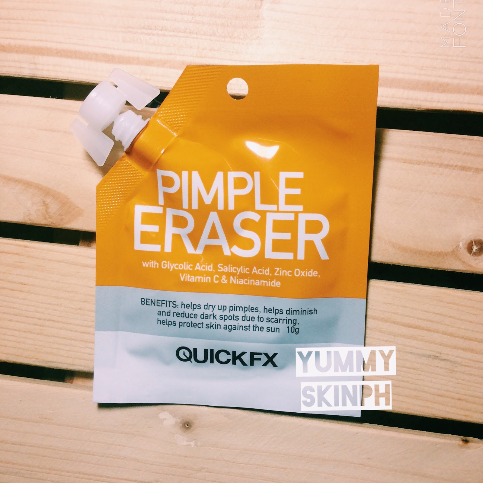 Quick FX Pimple Eraser New Packaging | Yummy Skin PH