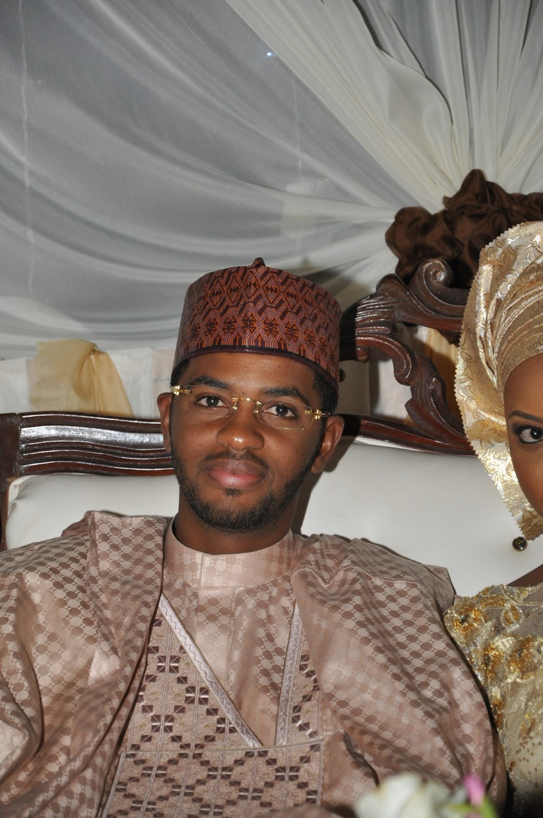 TOZALI: Throwback; Pictures of Idris Isa Yuguda and Bilkisu Musa Babayo.