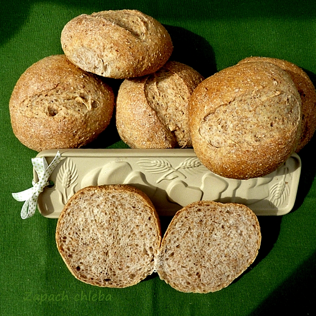 Zapach chleba: Bułki grahamki