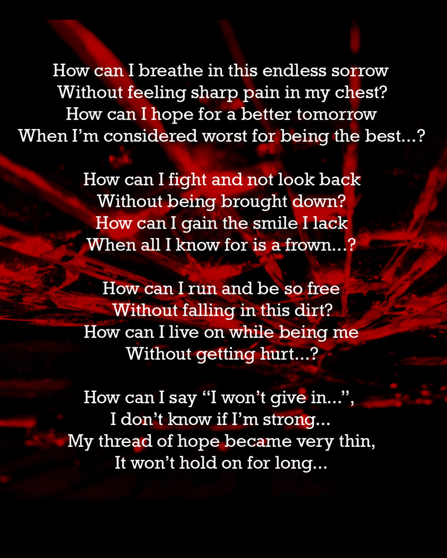 Best Lonely Poem Ever I am so Lonely I'm So Lonely...