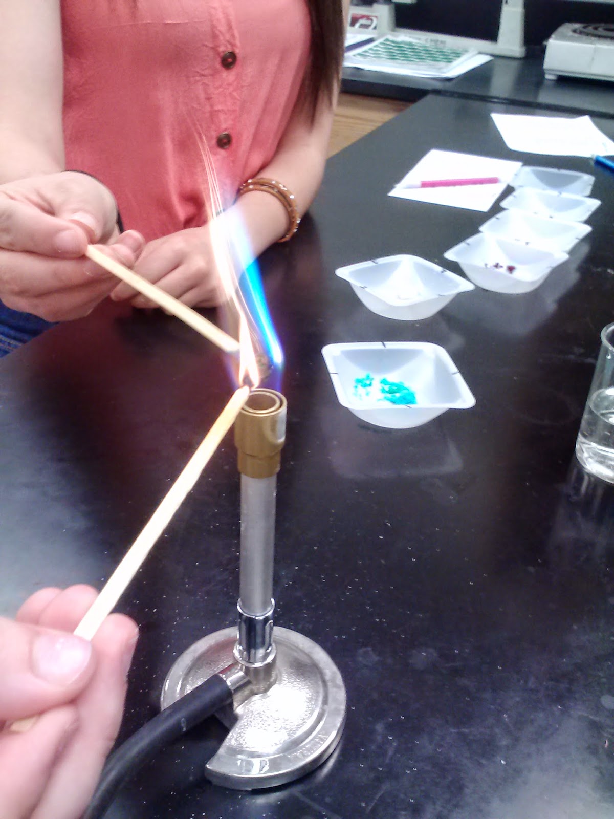 A Year of Science Modeling Instruction: Flame Test Fun