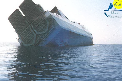 Sail And Under Adventures: MV ZENOBIA Shipwreck in Larnaca
