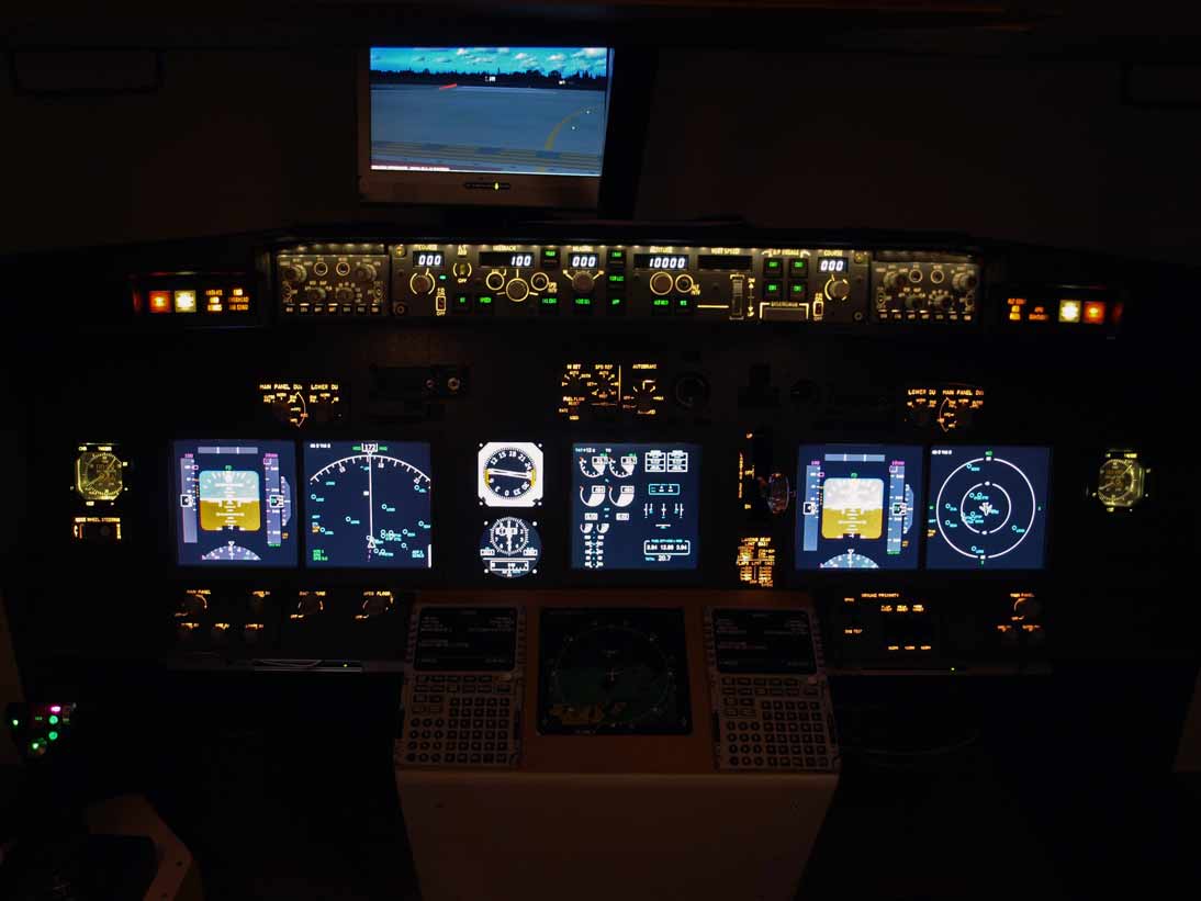 Boeing 737 Homecockpit: Beleuchtung Cockpit / neu Map Light