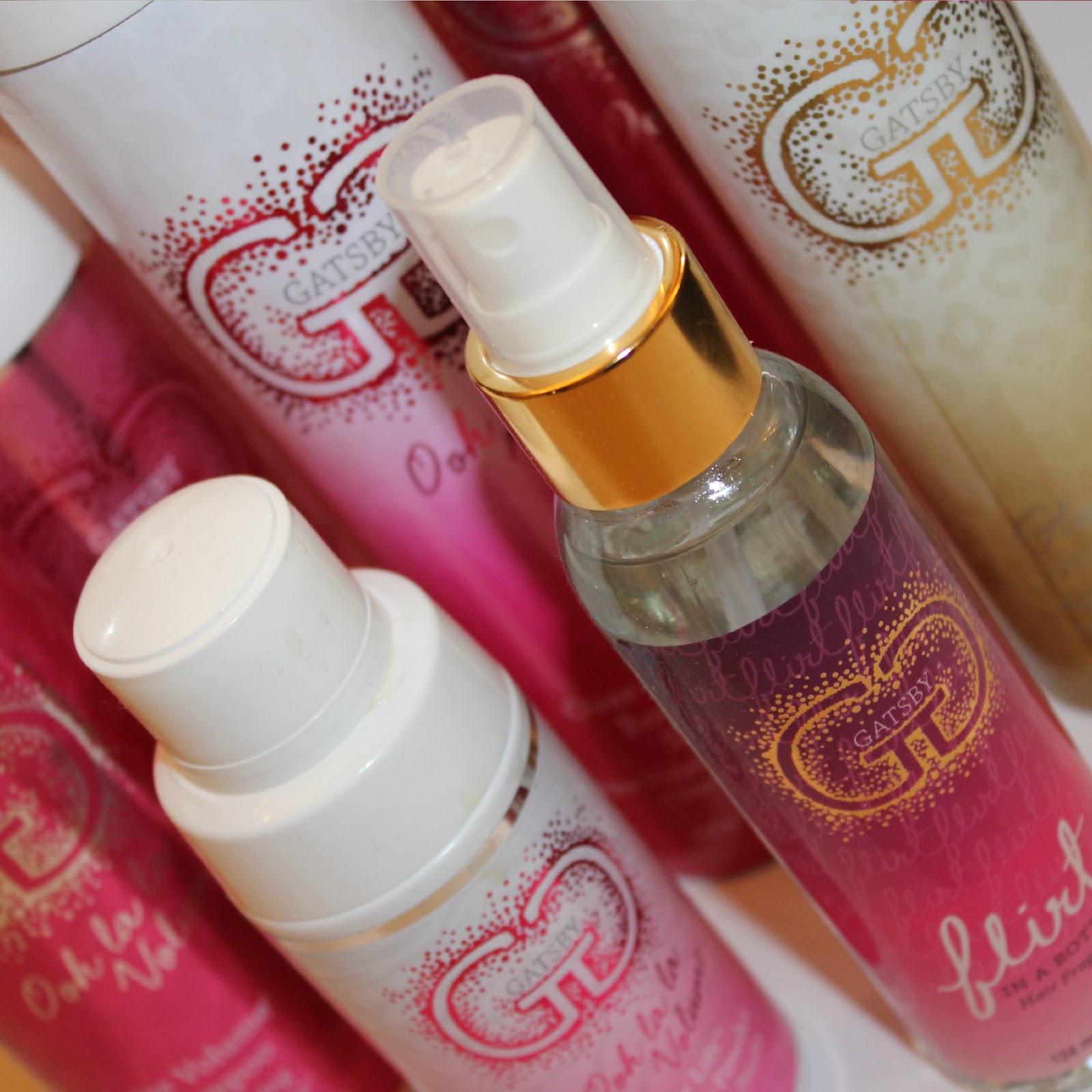blushing basics: GG Gatsby Hair Products
