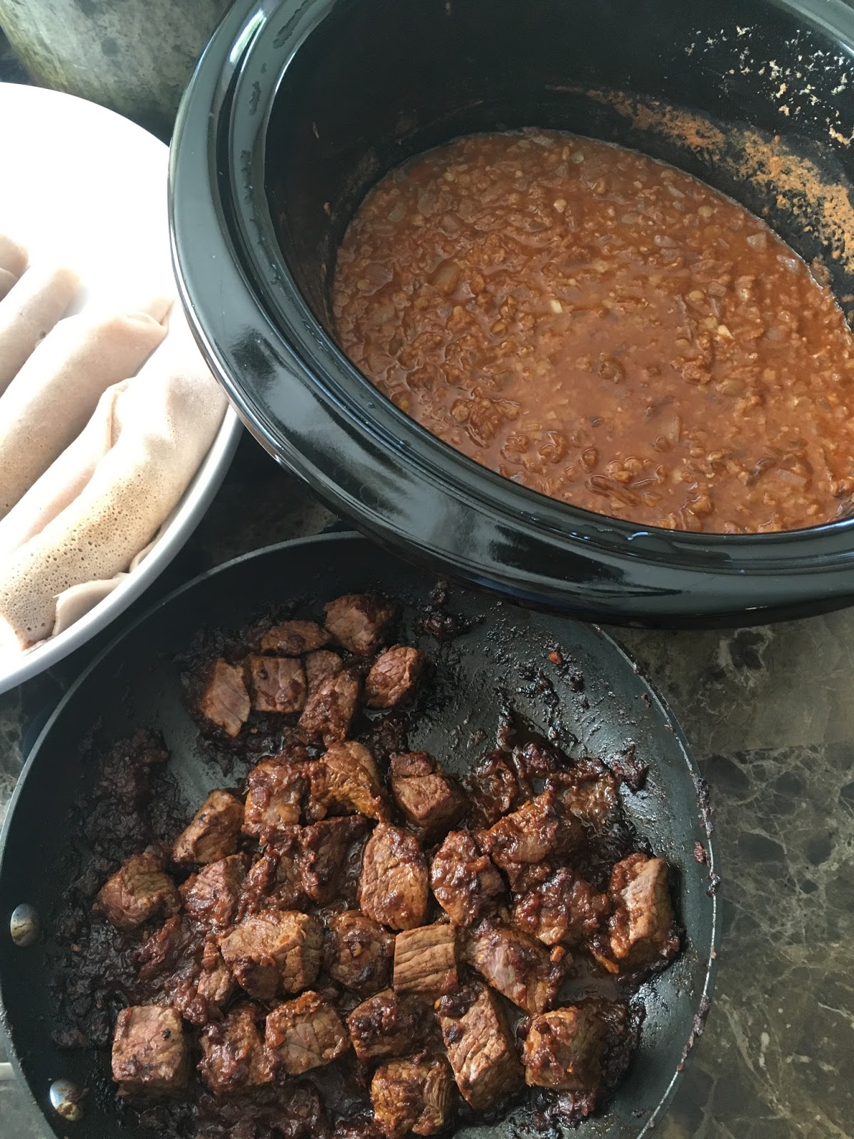 Ethiopian Lentils (Yemisir Wot)