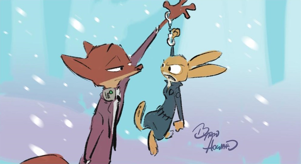 La Nuez: Arte Conceptual de Zootopia, galería.