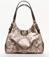 Coach Madison Python Print Maggie Shoulder Bag 19843 | REAL BAGS