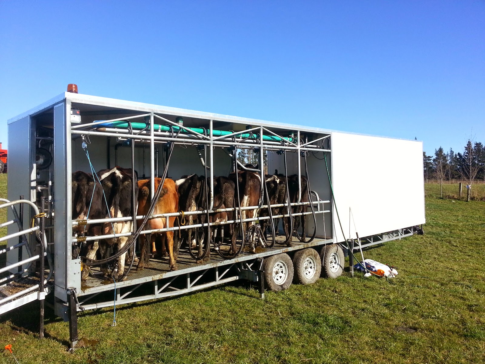 Milking on the Moove by Glen Herud: We're Mobile Milking!