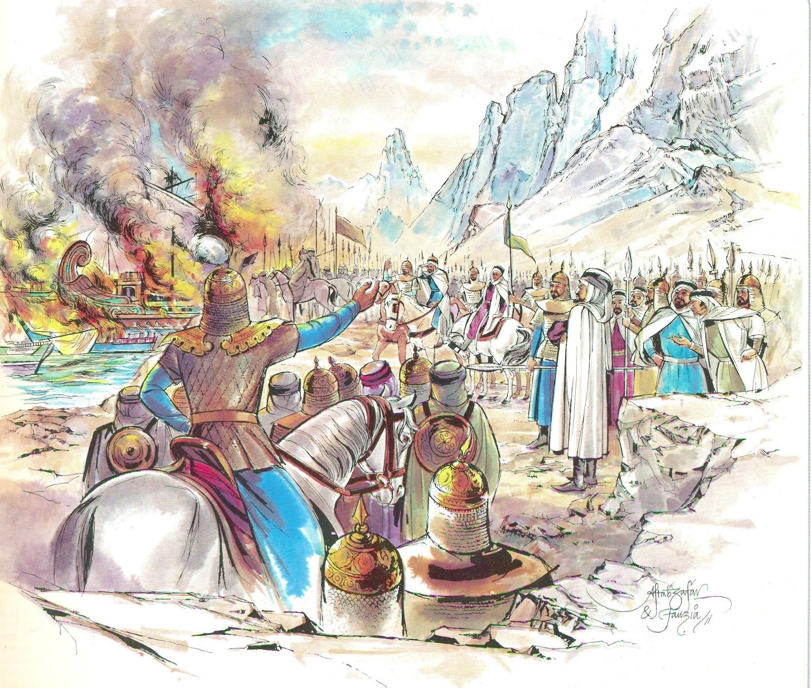 The Great Muslim Heros: CONQUEST OF SPAIN: 711-715 A.D.