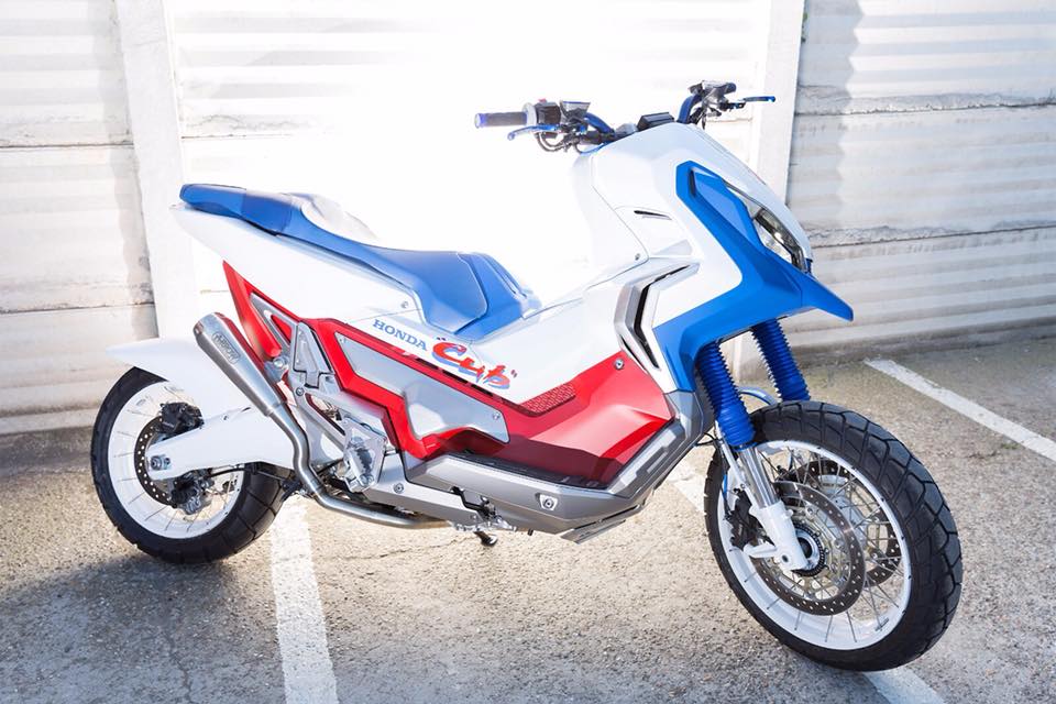 Racing Cafè: Honda X-ADV "Cub Tribute" by Motomaxima