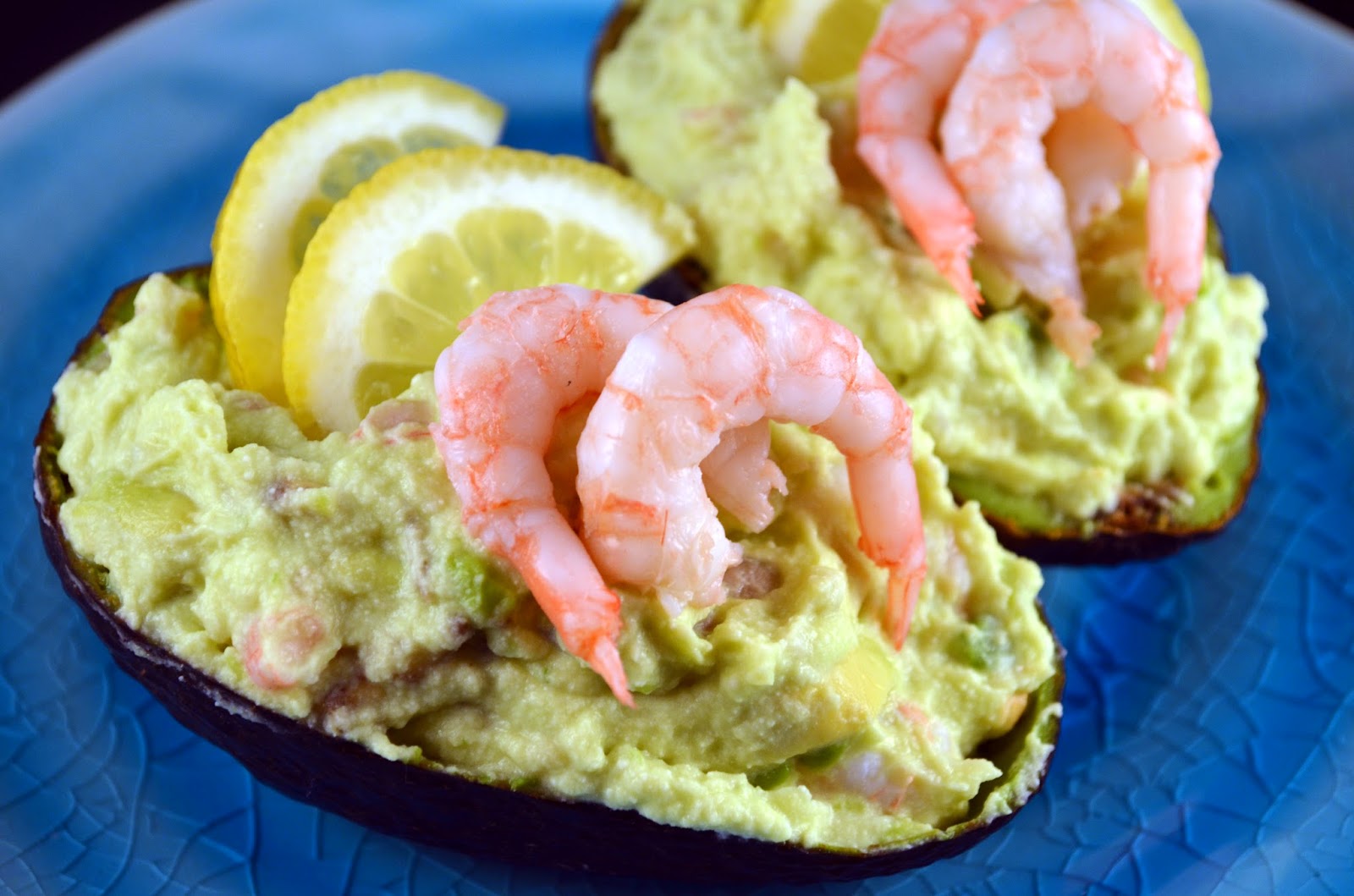 Helande Mat!: Avokadohalvor med Räkröra