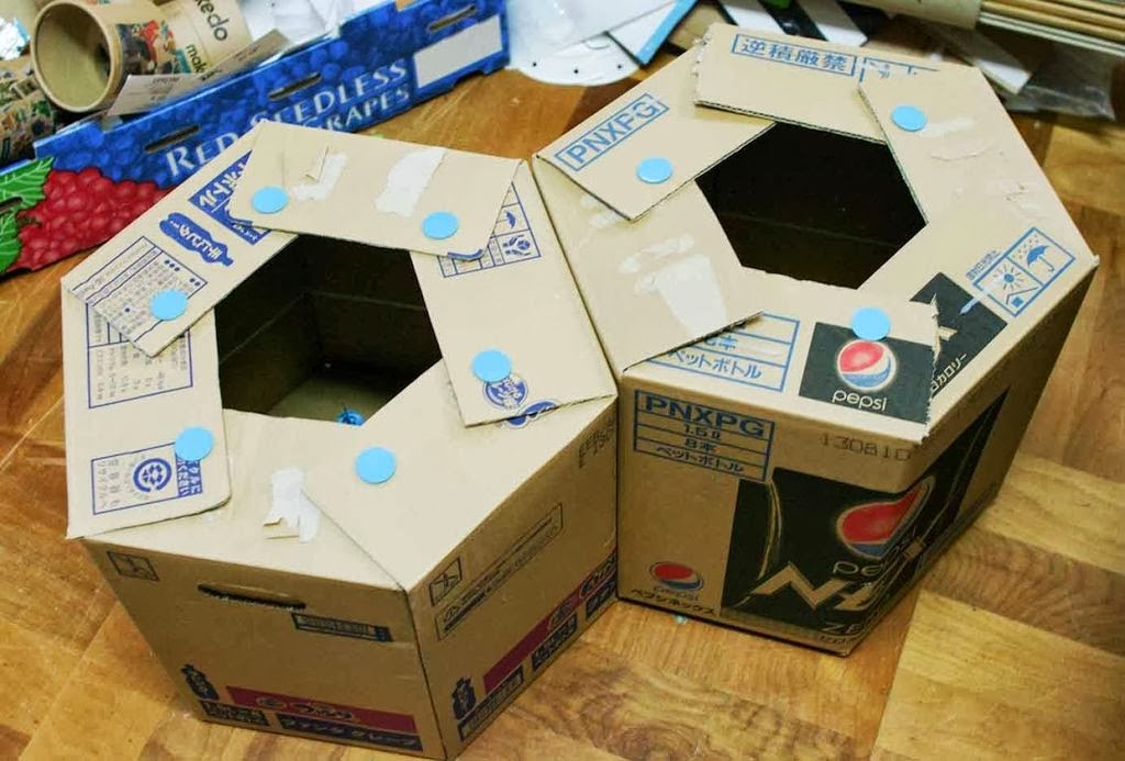 How to Make a Cardboard Storage Unit | ItchyWorks