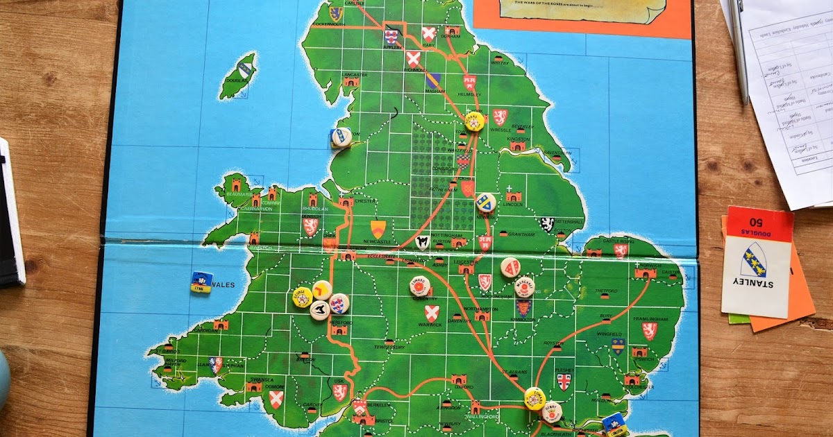 Grymauch's Solo Wargaming Blog : Kingmaker Campaign: Map Moves