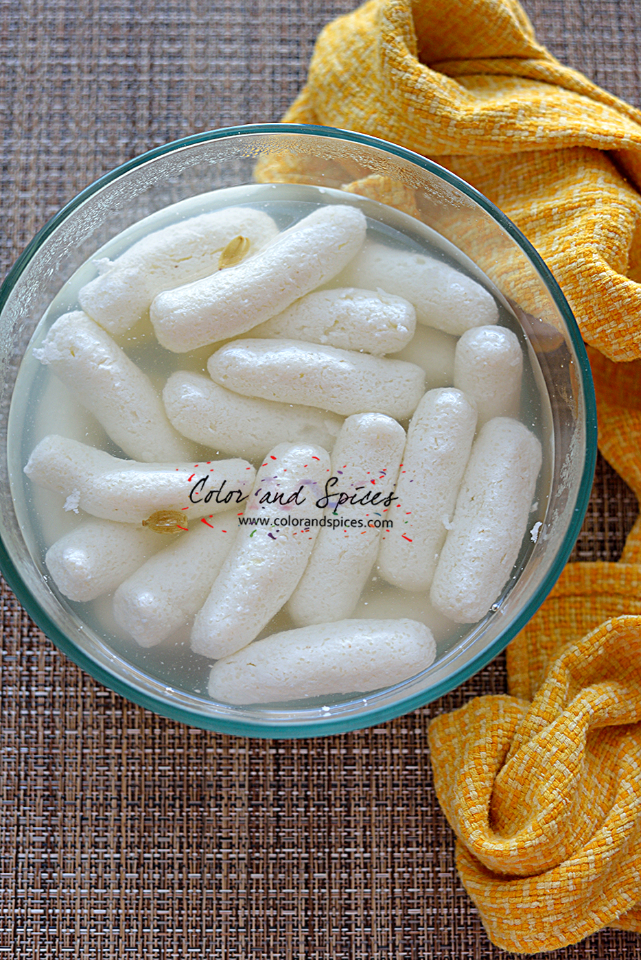 Color and Spices: Malai chomchom...