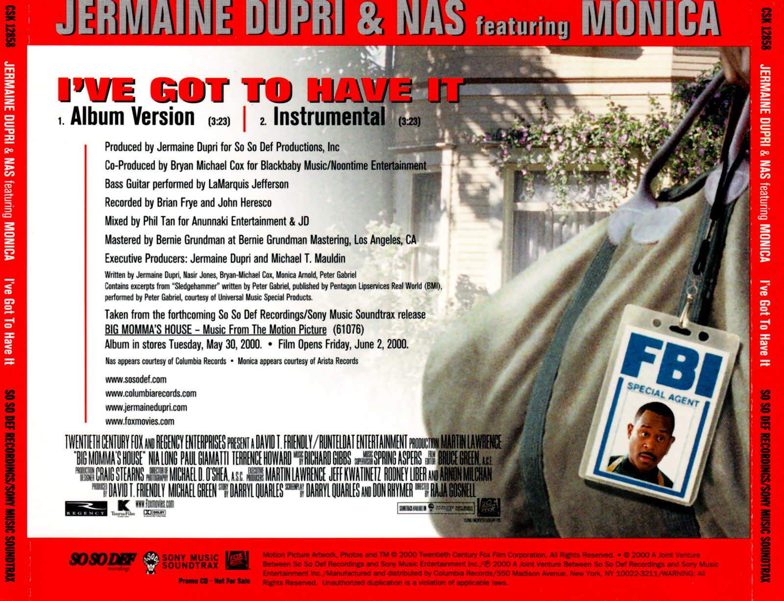 highest level of music: Jermaine Dupri & Nas Feat. Monica - I've Got To ...