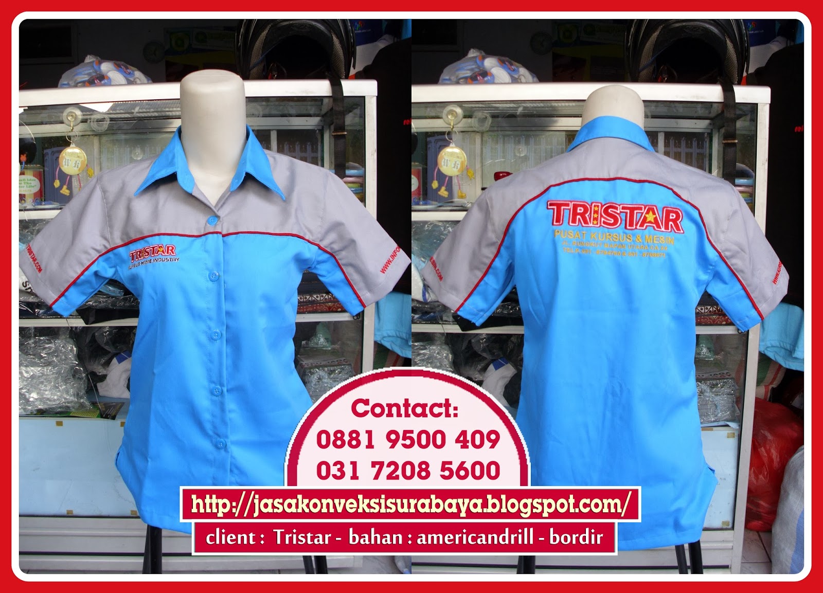 jasa konveksi surabaya | jasa konveksi pembuatan kaos jaket seragam ...