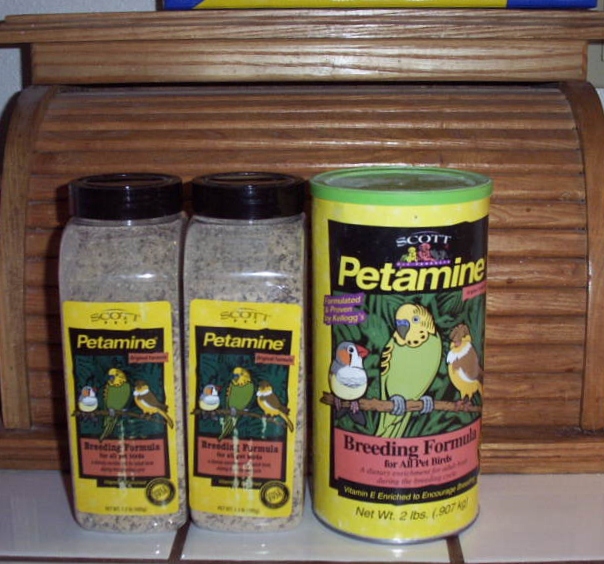The Splendid Bourke Bird Blog: Found Petamine Breeding Formula