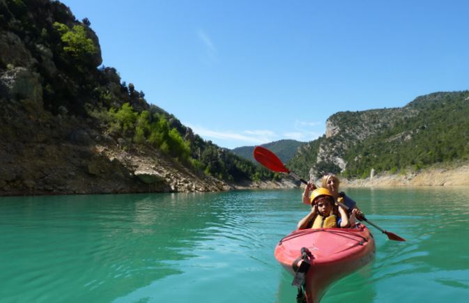 Congost del Mont Rebei en Kayak.