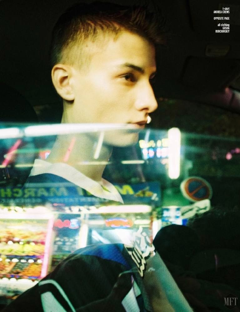 'Last Night in Pigalle': Adrien France para U+MAG No. 107