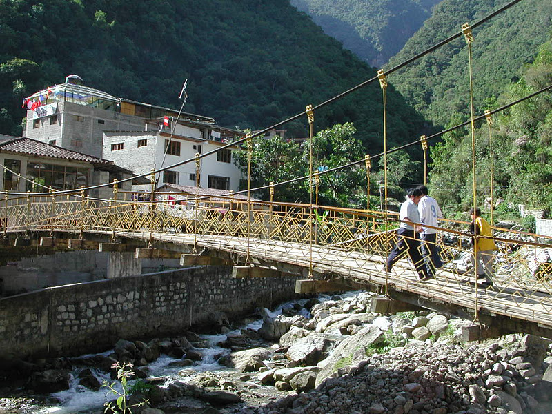 Bridge of the Week: Peru's Bridges: Puente a Machu Picchu (1)
