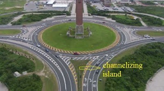 Rotary Intersection of Roads and its Design Factors? Traffic Rotary and ...