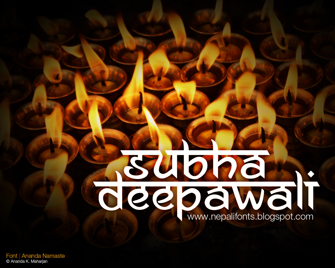 New Nepali Fonts: Happy Deepawali Greetings Wallpapers.. Happy Tihar