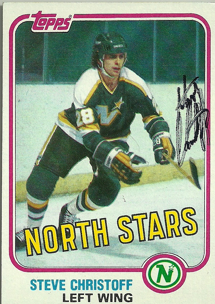 Hell's Valuable Collectibles: Steve Christoff Autographed Card