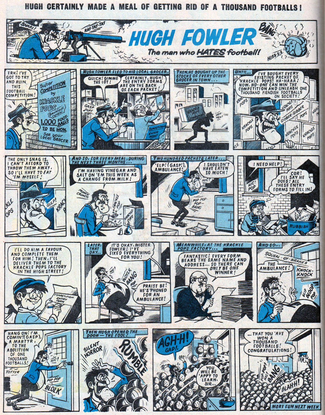 BLIMEY! The Blog of British Comics: Ken Reid's HUGH FOWLER (Scorcher ...