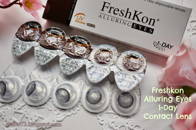 Freshkon Alluring Eyes 1-Day Disposable Lens Review - Sugar73 Ribbons ...