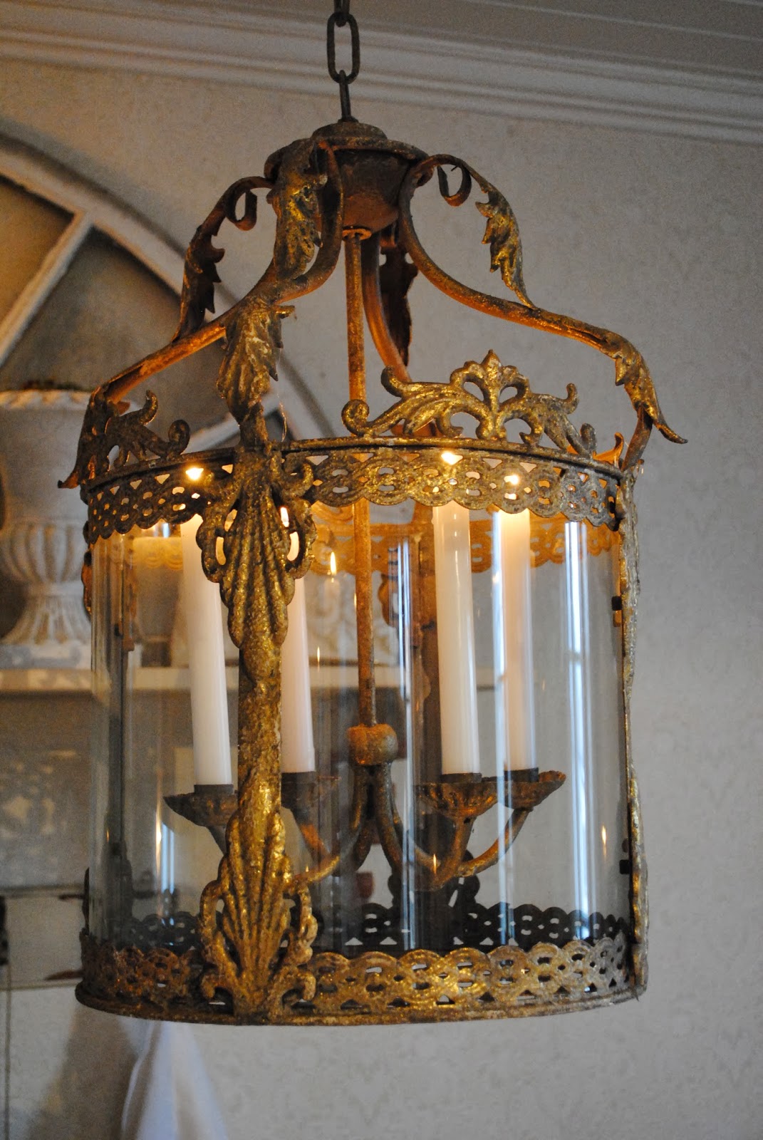 Gamla Gården: Nya stora lyktor att hänga eller stående på fot