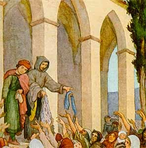 St. Francis Responds to the Word of God