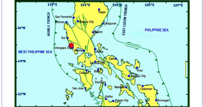 Magnitude 6.1 earthquake shakes Metro Manila, Luzon on April 22, 2019 ...