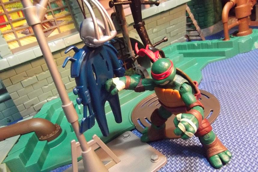 HGG的幻想: Nickelodeon TMNT 2012 - Secret Sewer Lair Playset