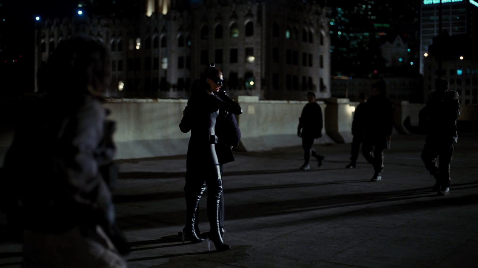 Leather Beauty: Screencaps Post-The Dark Knight Rises-Part 1