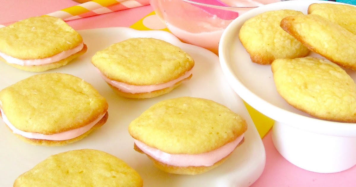 Pink Lemonade Sandwich Cookies - The Lindsay Ann