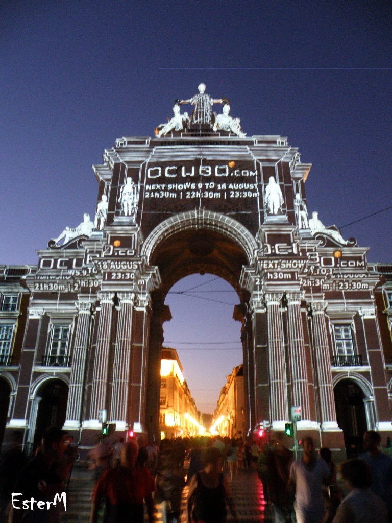 Momentos Perfeitos: ARCO DA RUA AUGUSTA - LISBOA