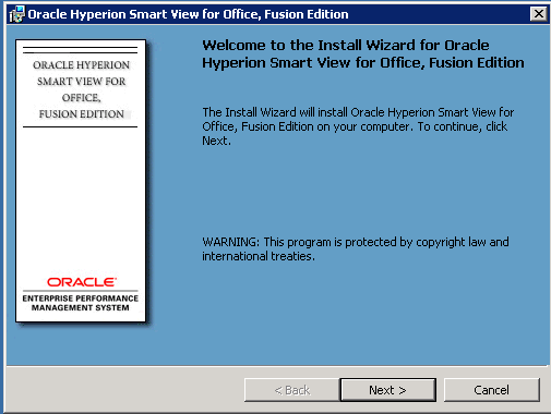 Got2Be-Hyperion: Smartview installation