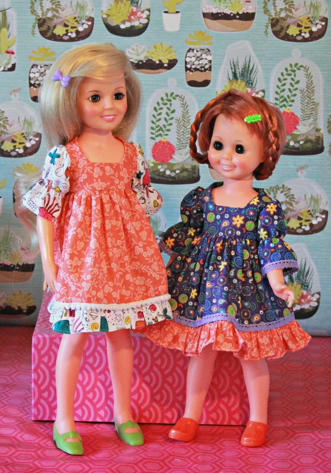 Sewing for Dolls: Quilt Inspired Doll Dresses for Crissy and Velvet